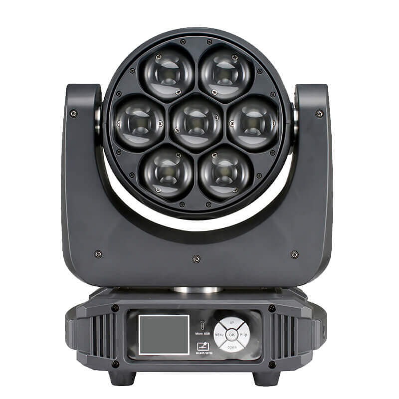 Led Moving Head Lights Flight Case Dual With Wheels - BECEN