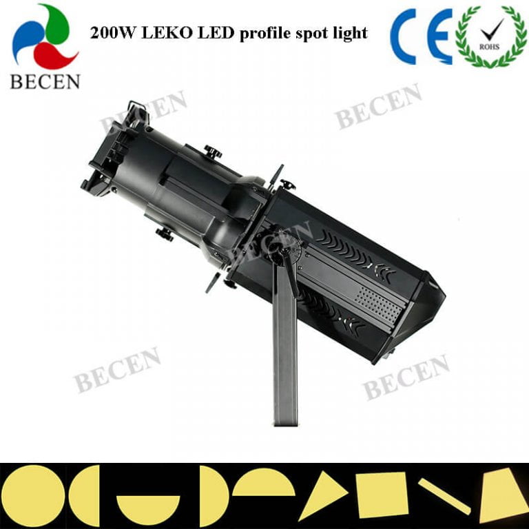 200W LEKO Led Profile Spot Light Warm White 3200k/19° - BECEN